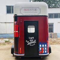 China Mobile Sales Fruit Salad Coffee Milk Tea Beer Ice Cream Design Truck Trailer Cart for sale