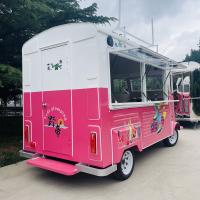 China 2023 Outlet Multipurpose Electric Mobile Van for Fast Food Snacks Drinks and Coffee for sale