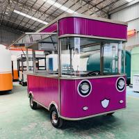 China Electric Mobile Fried Chicken Combo Cola Beverage Truck by Ice Cream Milk Tea Food for sale