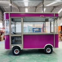China Electric Mobile Fried Chicken Combo Cola Beverage Truck by Ice Cream Milk Tea Food for sale