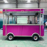 China Electric Mobile Fried Chicken Combo Cola Beverage Truck by Ice Cream Milk Tea Food for sale