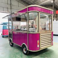 China Electric Mobile Fried Chicken Combo Cola Beverage Truck by Ice Cream Milk Tea Food for sale