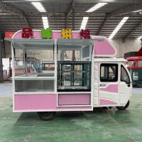 China 110v/220v Voltage Farms Multipurpose Mobile Electric Fast Food Snack Tricycle Pedicab for sale