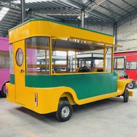 China Customerized Electric Mobile Street Fast Food Snack Catering Van Truck Trailer Kiosk for sale