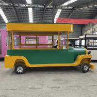 China Customerized Electric Mobile Street Fast Food Snack Catering Van Truck Trailer Kiosk for sale