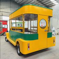 China Customerized Electric Mobile Street Fast Food Snack Catering Van Truck Trailer Kiosk for sale