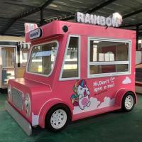 China Electric Mobile Food Truck  for Cold Drinks Ice Cream and Food Distribution for sale