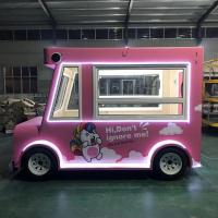 China Electric Mobile Food Truck  for Cold Drinks Ice Cream and Food Distribution for sale