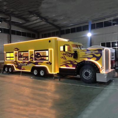 China Fast Food Snack Beverage Coffee Milk Tea Restaurant Catering Van Truck Trailer Cart for sale