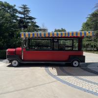 China Electric Mobile Food Truck for Cold Drinks Fruit Juice Beer Milk Tea Coffee and Snacks for sale