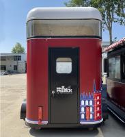 China Fruit Salad Beverage Coffee Milk Tea Beer Ice Cream Mobile Beer Tow Bus Truck Trailer Cart for sale