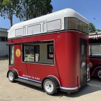 China Fruit Salad Beverage Coffee Milk Tea Beer Ice Cream Mobile Beer Tow Bus Truck Trailer Cart for sale