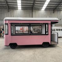 China Multipurpose Electric Mobile Kitchen Equipment for Fast Food Snack Catering Van Truck for sale