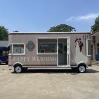 China Electric Mobile Wedding Photo Commodity and Retail Shop Food Snack Trailer Boutique Cart for sale