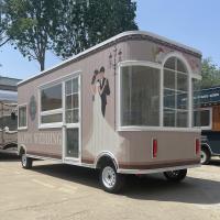 China Electric Mobile Wedding Photo Commodity and Retail Shop Food Snack Trailer Boutique Cart for sale