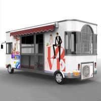 China Electric Mobile Wedding Photo Commodity and Retail Shop Food Snack Trailer Boutique Cart for sale