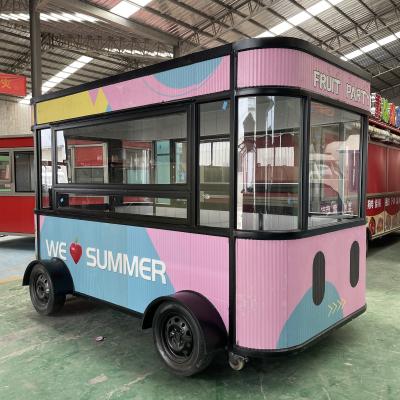 China Flour-based Catering Trailer for Multipurpose Snack Beverage and Ice Cream Sales for sale