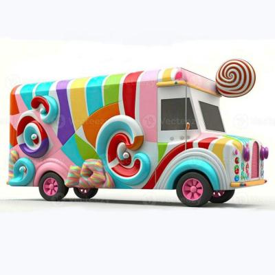 China Battery Pack Powered Multipurpose Catering Truck for Candy Fruits Nuts and Vegetables for sale