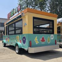 China Battery Pack Powered Multipurpose Catering Truck for Candy Fruits Nuts and Vegetables for sale