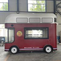 China Mobile Sales of Fruit Salad Beverage Coffee Milk Tea Beer Ice Cream Truck Mobile Cart for sale
