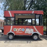 China Manual Skills Mobile Fried Chicken Combo Cola Beverages Food Snack Truck Boutique Cart for sale