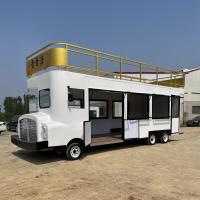China Outlet Outdoor Street Food Cart Fast Food Snack Beverage Drink Ice Cream Cake Catering for sale
