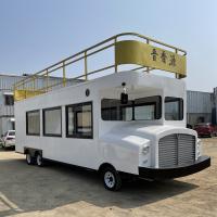 China Outlet Outdoor Street Food Cart Fast Food Snack Beverage Drink Ice Cream Cake Catering for sale