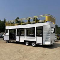 China Outlet Outdoor Street Food Cart Fast Food Snack Beverage Drink Ice Cream Cake Catering for sale