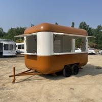 China 40kms per hr Food Tow Trailer Fully Equipped Mobile Concession Trailer for Products for sale