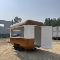 China 40kms per hr Food Tow Trailer Fully Equipped Mobile Concession Trailer for Products for sale
