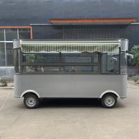 China 2023 Electric Mobile Commodity Grocery Handiwork Artware Shop Van Truck Trailer Cart for sale