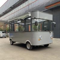 China 2023 Electric Mobile Commodity Grocery Handiwork Artware Shop Van Truck Trailer Cart for sale
