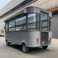 China 2023 Electric Mobile Commodity Grocery Handiwork Artware Shop Van Truck Trailer Cart for sale