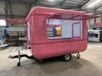 China Wecare Food Van Car Food Carts Manufacturers Fully Equipped Mobile Concession Trailer for sale
