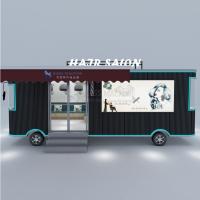 China 3.0kw Customized Electric Mobile Hair Cut Salon Van Trailer with Customized Design for sale