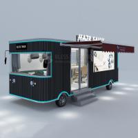 China 3.0kw Customized Electric Mobile Hair Cut Salon Van Trailer with Customized Design for sale