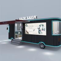 China 3.0kw Customized Electric Mobile Hair Cut Salon Van Trailer with Customized Design for sale