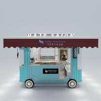 China Electric Mobile Hair Cut Salon Barber Shop Style Design Van Truck Trailer Cart for 2023 for sale