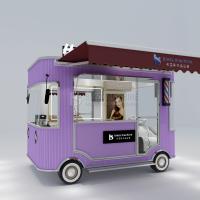 China Electric Mobile Hair Cut Salon Barber Shop Style Design Van Truck Trailer Cart for Farms for sale