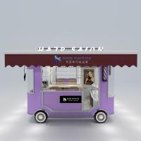 China Electric Mobile Hair Cut Salon Barber Shop Style Design Van Truck Trailer Cart for Farms for sale