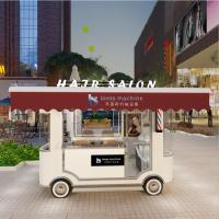 China Electric Mobile Hair Cut Salon Barber Shop Style Design Van Truck Trailer Cart 2023 Outlet for sale