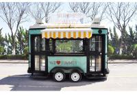 China Customized Style Mobile Fast Food Truck with Wheat Raw Material and Hot Coffee for sale