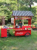 China Multi-function Coffee Carts Food Trailer Mobile Food Cart Ice Cream Mini Food Truck for sale