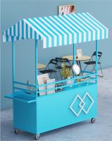 China Multi-function Coffee Carts Food Trailer Mobile Food Cart Ice Cream Mini Food Truck for sale