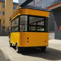 China 4 Wheels Mobile Food Trucks for Hot Dog Carts and Catering Concession Coffee Food Trailer for sale