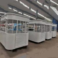 China Fresh Juice and Vegetable Fruit Salad Car Trolley for Mobile Shop 2500mm*1600mm*2350mm for sale