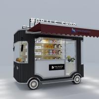 China Farms Electric Mobile Commodity Grocery Handiwork Artware Shop Van Truck Trailer Cart for sale