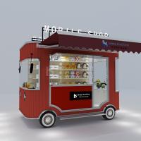 China Farms Electric Mobile Commodity Grocery Handiwork Artware Shop Van Truck Trailer Cart for sale