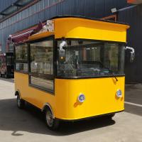 China Fast Food Snacks Alcoholic Beverages and Ice Cream Van Truck with Optional Configuration for sale