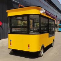 China Fast Food Snacks Alcoholic Beverages and Ice Cream Van Truck with Optional Configuration for sale